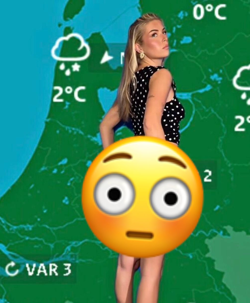 Weervrouw Anna weet precies hoe ze talloze harten moet veroveren op het ...